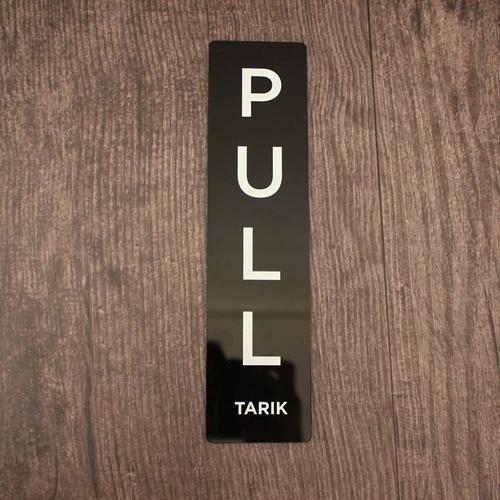 Jual Sign Pull Acrylic Printed / Sign Akrilik Pull Tarik - Jakarta ...