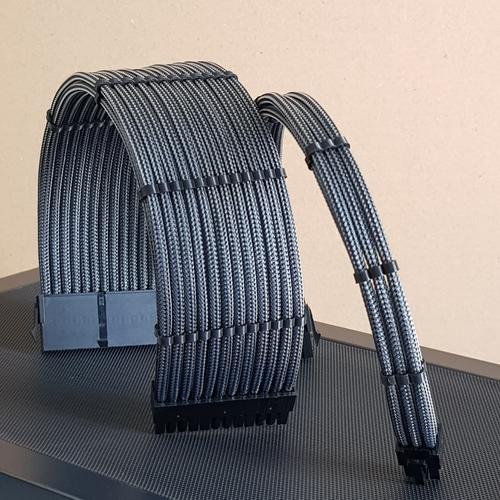 Jual Paket Custom Sleeving 24pin dan 6pin Motherboard VGA extension ...