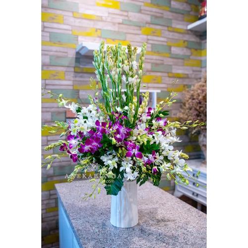 Jual Aneka Rangkaian Bunga Anggrek Sedap Malam Orchid Tuberose Flower ...