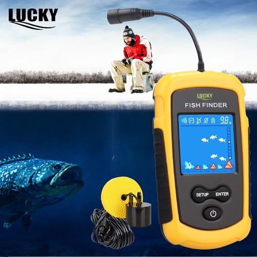 Jual Fish Finder Berwarna Lucky Color Pencari Ikan FFC1108 Sonar ...