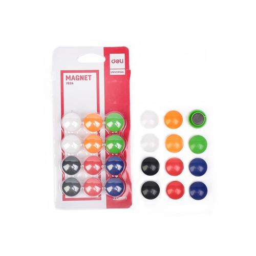 Jual Deli magnet whiteboard 20mm - Magnet papan tulis warna warni ...