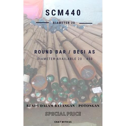 Jual Round Bars Besi As Diameter Grade SCM440 AISI4140 VCL - Kab ...