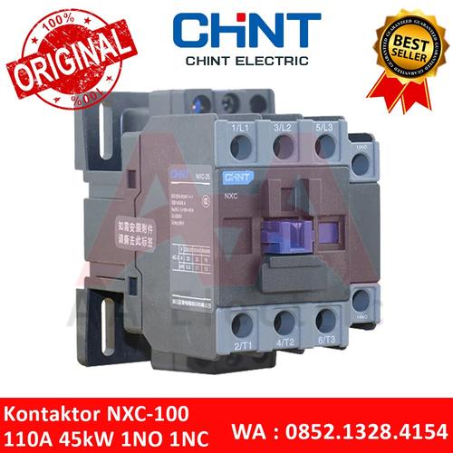 Jual Contactor NXC-100 / NXC100 45kW 1NO 1NC Chint - Jakarta Pusat - AA ...