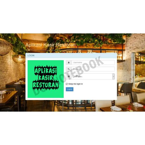 Jual Aplikasi Kasir Restoran / Kafe Berbasis PHP dan Mysql - Kab ...