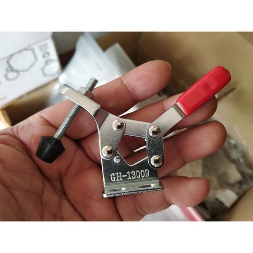 Jual vertical toggle clamp 60lbs mini toggle klem clamp duduk mini 30kg ...