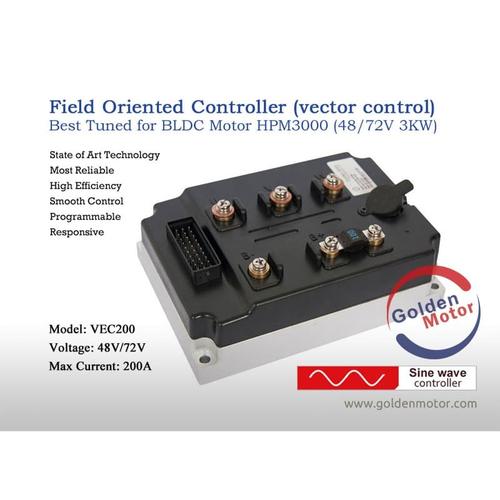 Jual Golden Motor Controller VEC200 Sine Wave Controller - 48V300A - Kota Surabaya - wiksa tech ...