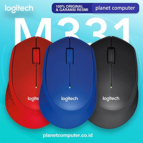 Jual MOUSE LOGITECH WIRELESS M331 SILENT PLUS - Biru - Jakarta Selatan ...