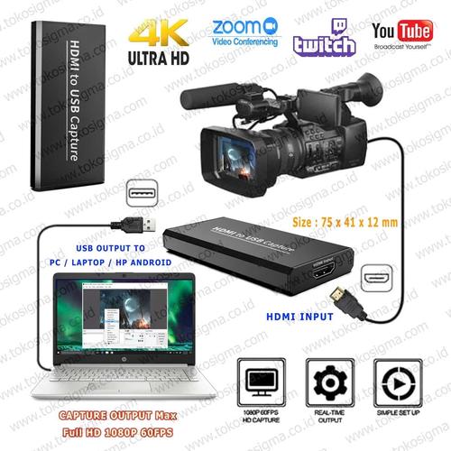 Jual HDMI 4K USB VIDEO CAPTURE BOX 1080P 60FPS GAME HD60 LIVE STREAMING ...
