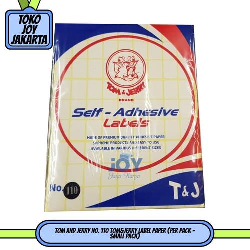 Jual Tom and Jerry No. 110 Tom&Jerry Label Paper (Per pack - small pack ...