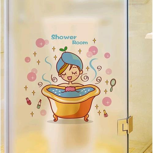 Jual Stiker Dinding / Stiker Kaca Kamar Mandi (Shower Room) - Kota ...