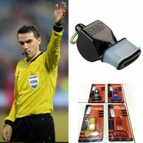 Jual Peluit pluit FOX40 Classic Wasit Pelatih Bola basket voli parkir ...