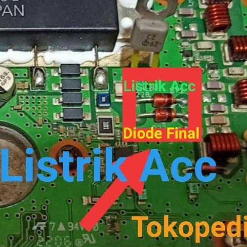 Jual Diode IN Output Final Rig Icom 2200 / Diode Final Radio Icom 2200 ...