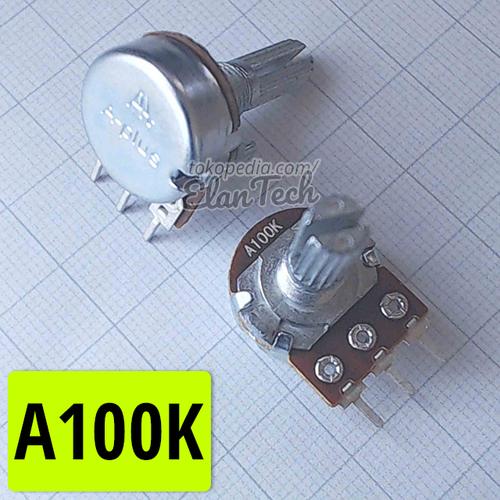 Jual A100K Potensio A-Plus Aplus Mono Potensiometer A-100K A 100K ...