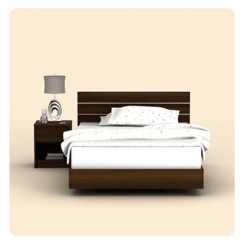 Jual Tempat tidur divan single ranjang minimalis Granada walnut 120 ...