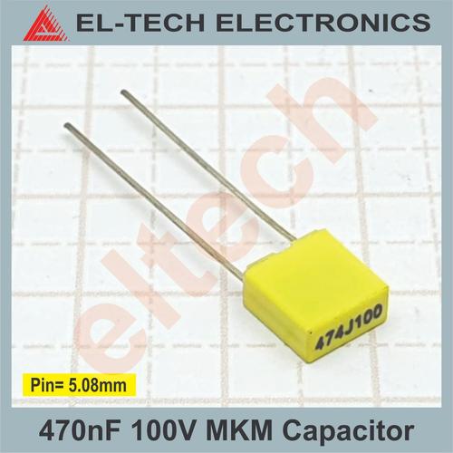 Jual 470nF 470 nF KpF Nano Farad MKM Capacitor Kapasitor - Kota ...