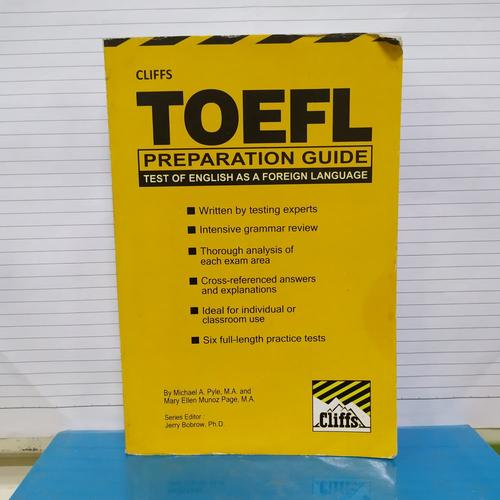 Jual cliffs TOEFL preparation guide - pyle and page - Jakarta Selatan ...
