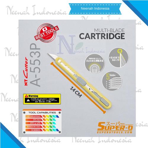 Jual NT Cutter A-553P Mata Kater Tajam Blade 30D Made in Japan Original ...