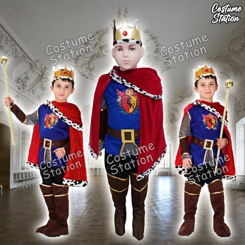 Jual Kostum Blue Knight / Costume King Raja Ksatria Pangeran anak cowo ...
