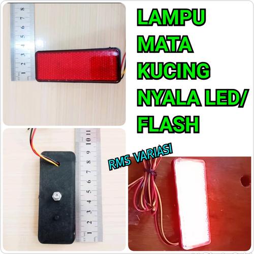 Jual lampu mata kucing kedip LED /flash MERAH - Biru - Kab. Bogor - RMS ...