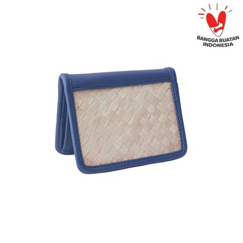 Jual DU'ANYAM - Dompet Kartu - Anyaman - Card Case Navy Blue - Pelode ...