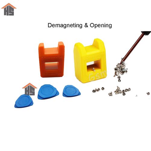 Jual 2pcs magnetizer + opening tool (alat membuat besi menjadi magnet ...
