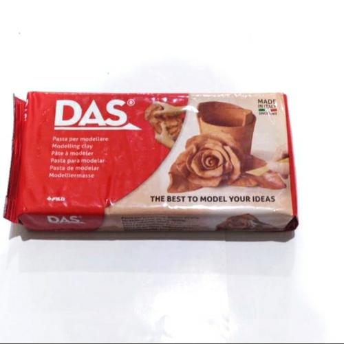 Jual DAS plastisin modeling clay 1 kg(tanah liat) - Abu-abu - Kota ...