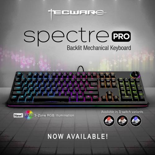 Jual TECWARE Spectre Pro RGB 104 Mechanical Keyboard - RED Outemu ...