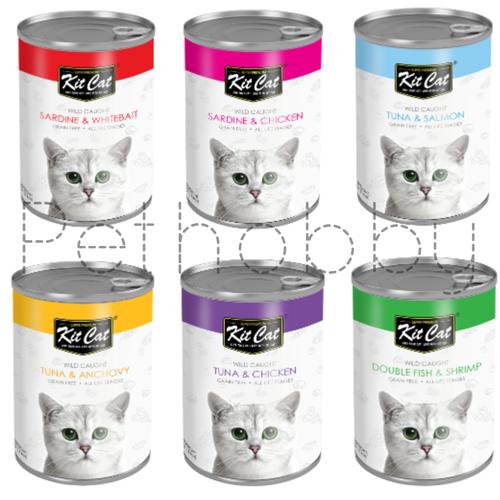 Promo Kit Cat Kaleng 400gr Wet Food Tuna / Salmon/ Sardine/ Anchovy ...