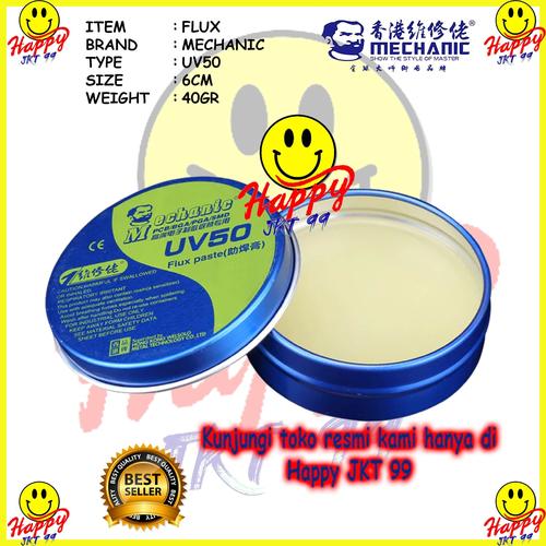 Jual FLUX PASTA MECHANIC UV50 UV 50 SOLDER PASTE - UV 50 - Jakarta Barat - Happy Jkt 99 | Tokopedia