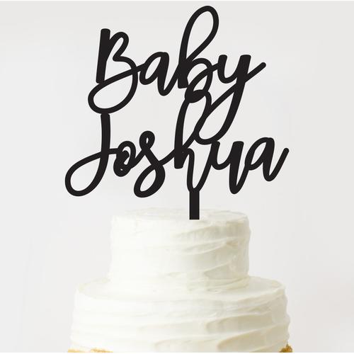 Jual Custom Topper Akrilik Birthday | Topper Custom Nama - 10cm ...