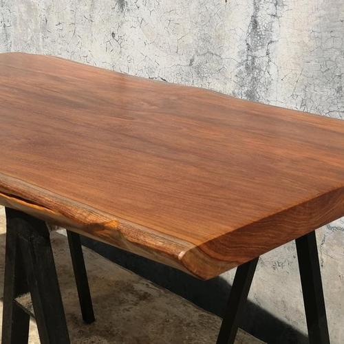 Jual Top Table Kayu Jati Utuh Solid Prefinished Storebutar - Jakarta ...