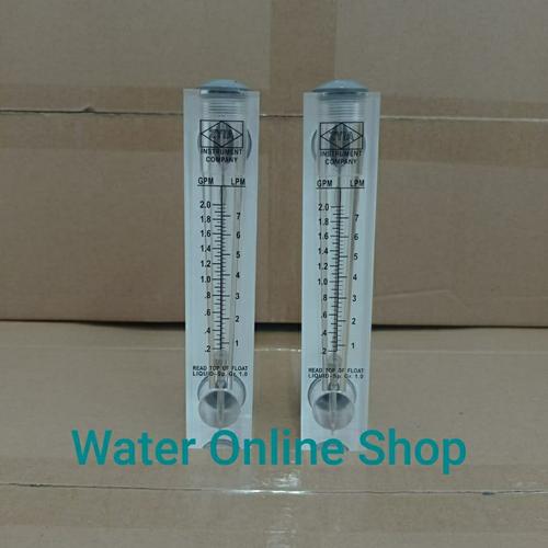 Jual Flow meter 2 GPM / Flow 7 LPM (pendek) - Jakarta Pusat - Water ...