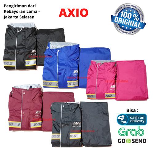 Jual Jas Hujan AXIO ORIGINAL Mantel Motor Baju Celana Raincoat Pria ...
