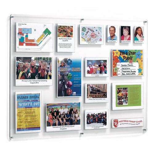 Jual PAPAN informasi Transparan board wall tempel dinding buletin ...