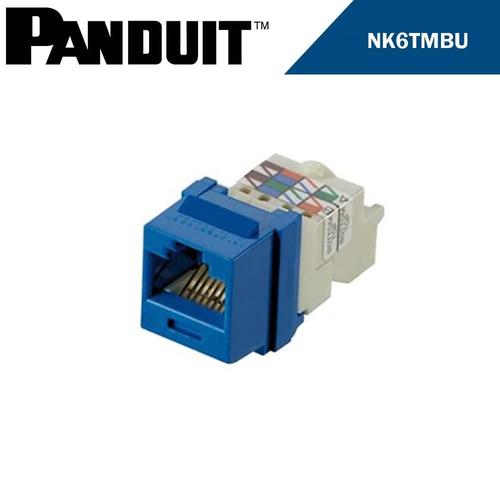 Jual Panduit Netkey Jack Module Cat 6 NK6TMBU Warna Biru - Kota ...