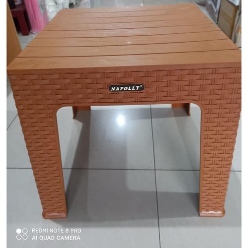 Jual Meja Rotan / Meja Plastik Anyaman / Jati Napolly Tebal Kuat dan ...