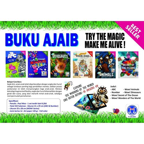 Promo Buku WOW Series 6 - DEVAR 4D Augmented Reality - Kota Tangerang ...