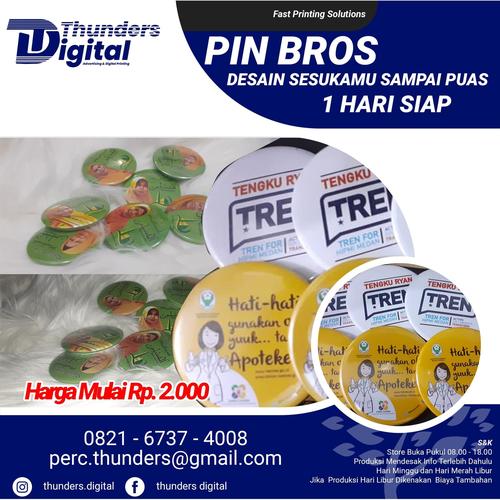 Jual Cetak Pin Bros / Pin Peniti / Cetak Pin Custom Cepat dan ...