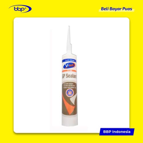 Jual Lem Silicon V-Tech Warna Bening, Putih, Hitam - Putih - Kota Batam ...