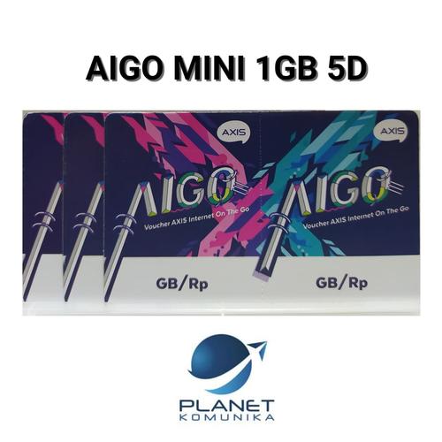 Jual VOUCHER AXIS AIGO 1GB - 5 HARI - Kota Bandung - PLANET KOMUNIKA ...