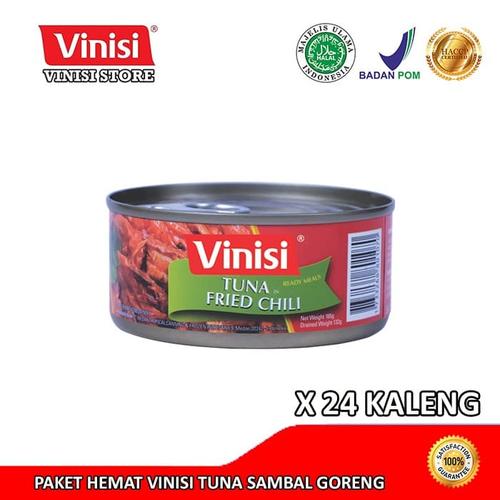 Jual Paket Hemat 1 Karton (24 Kaleng) Vinisi Tuna Sambal Goreng 165 Gr ...