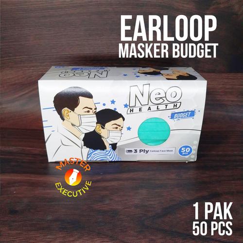 Jual Neo Health Masker Premium Sekali Pakai / Disposable Earloop Mask ...