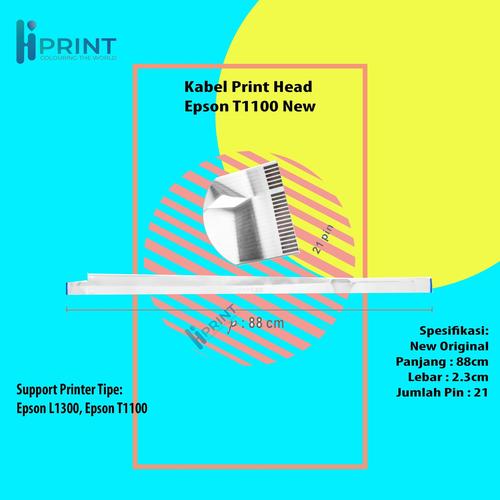Jual Kabel Head Printer Epson L1300 T1100 Flexibel Cable Printhead L ...