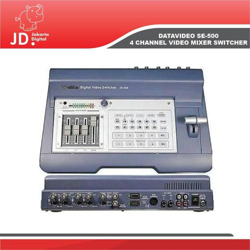 Promo DataVideo SE-500 4 Channel Video Mixer Switcher SE 500 Cicil 0% ...