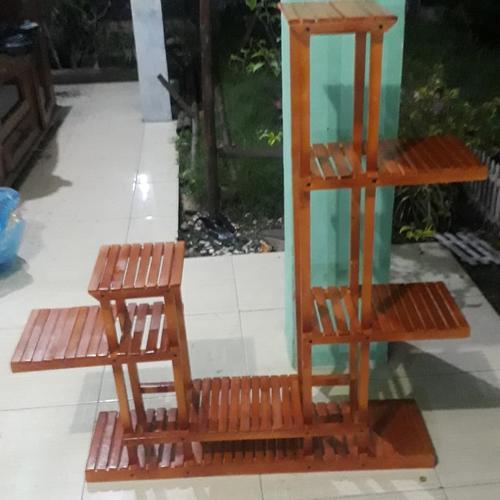 Jual Rak tanaman kayu rak bunga dekorasi - Kab. Tangerang - Makekayu ...