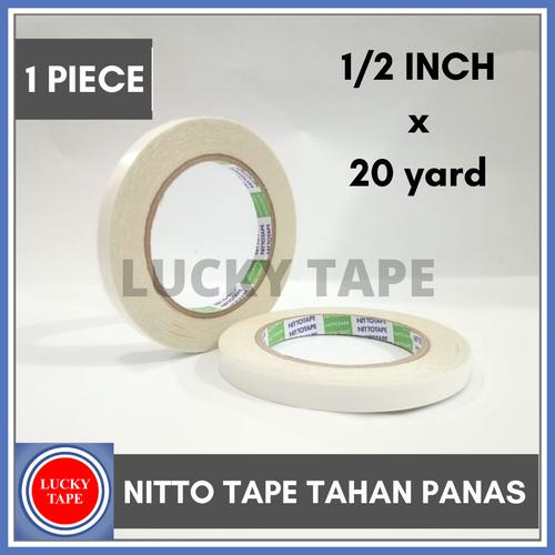 Jual Nitto TAPE 1/2" INCH (12mm) TERMURAH double tape tahan panas ...