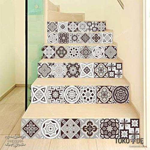 Jual STIKER TANGGA MOTIF KERAMIK | STIKER KERAMIK | TILE STICKER ...