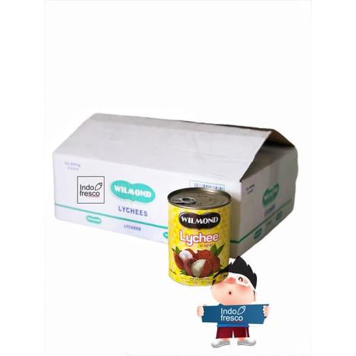 Jual Wilmond Lychee In Syrup Canned- Buah Leci Kaleng 12pc- KHUSUS ...