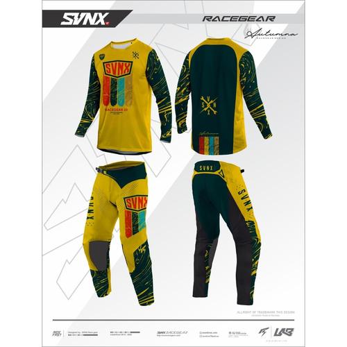 Jual Jersey Set Motocross SVNX Autumn Series Premium Racegear - SVNX ...