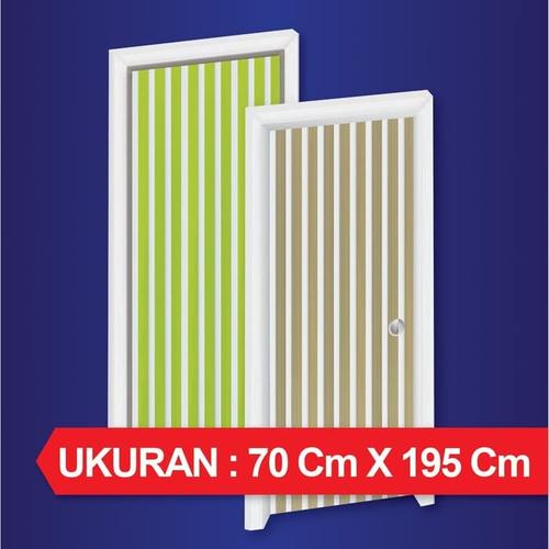 Jual Pintu Kamar Mandi Pvc Murah/ PINTU PVC / Type TRE Vertical ...